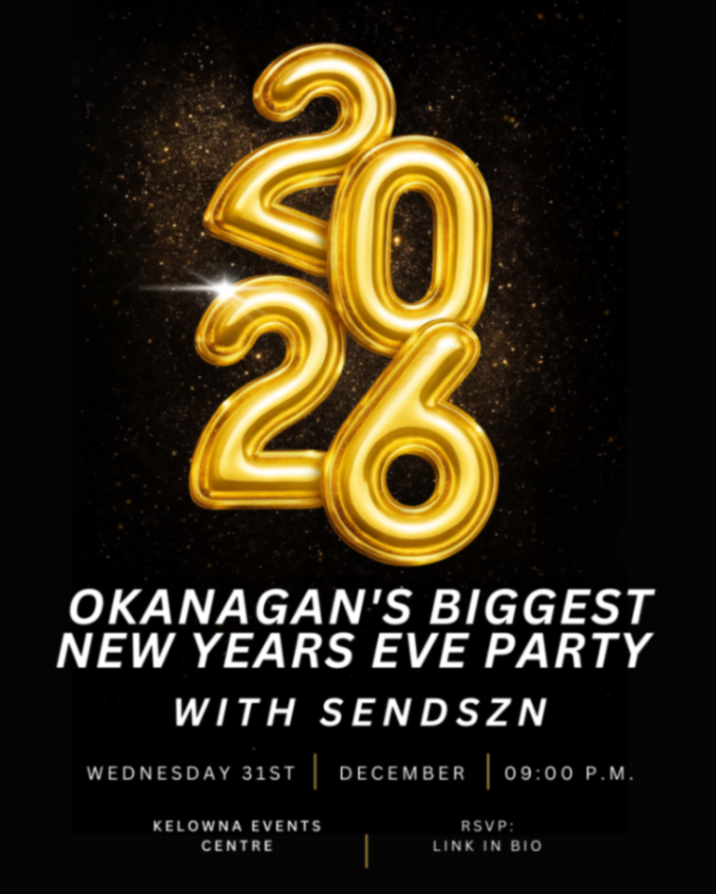 OKANAGAN'S BIGGEST NEW YEARS EVE PARTY | kelowna event centre